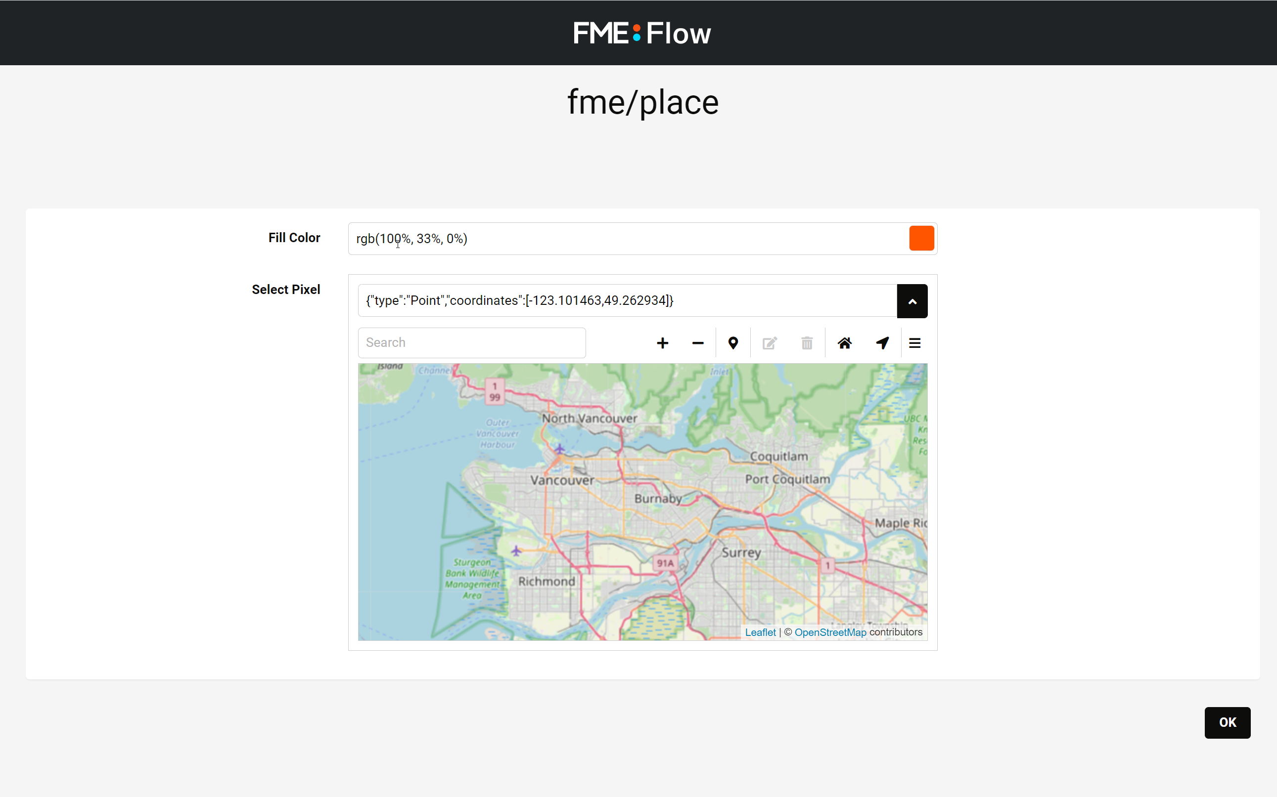Creating fme/place with FME – FME Support Center