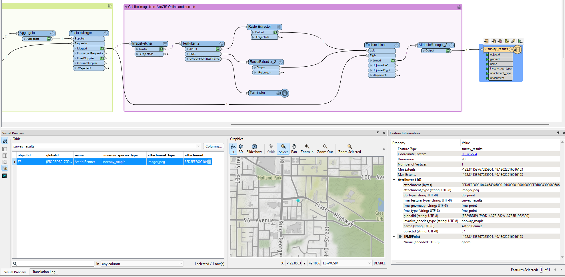 Push Data from ArcGIS Survey123 to an Application in Real-time with Webhooks – FME Support Center