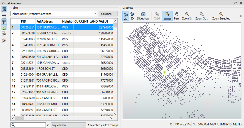 Using The Inlinequerier As A Replacement For Multiple Featuremergers Fme Support Center 