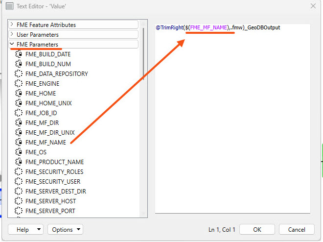 Parameters Across the FME Platform – FME Support Center