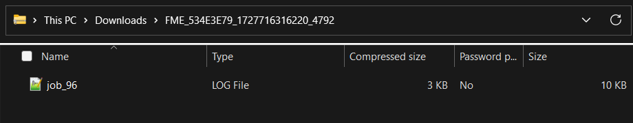 Including Files with the Data Download Results – FME Support Center