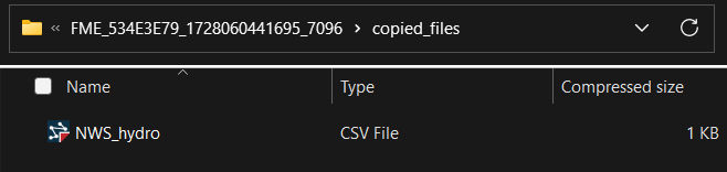 Including Files with the Data Download Results – FME Support Center