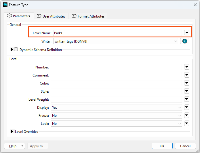 Writing Microstation (DGN) Tags with FME – FME Support Center