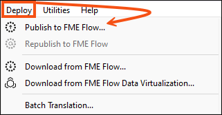 Working with FME Flow Runtime Parameters – FME Support Center