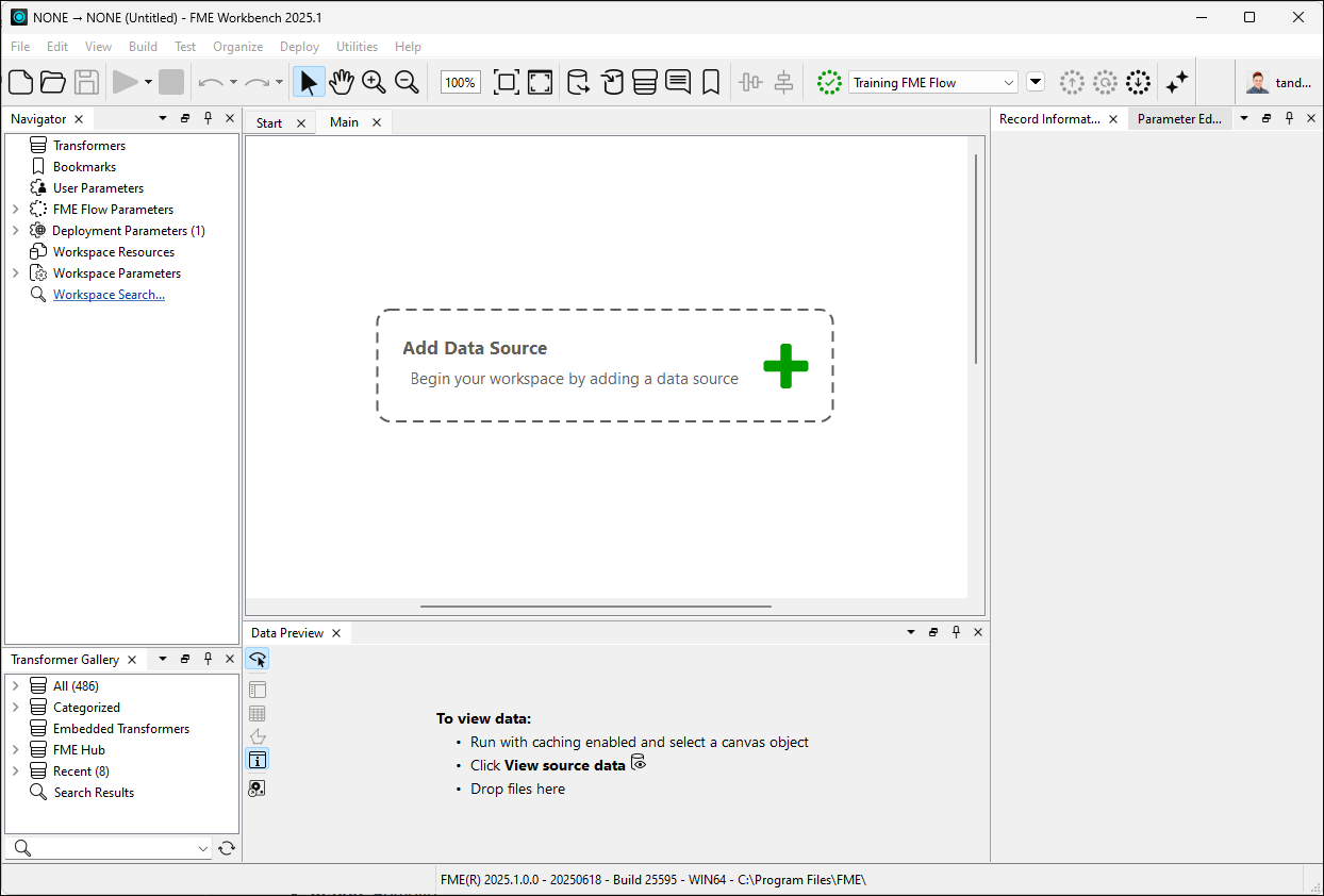 Getting Started With Fme Form Working With Spatial Data Fme Support 