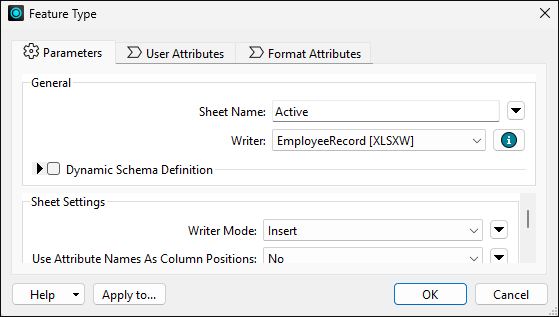 Getting Started with FME Form: Working with Table/Tabular Data – FME Support Center