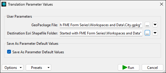 Getting Started With Fme Form Working With Spatial Data Fme Support 8692