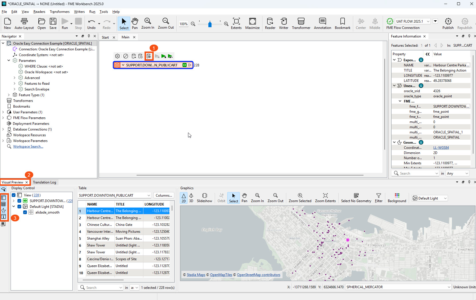 How to Convert Oracle Spatial to Shapefile – FME Support Center