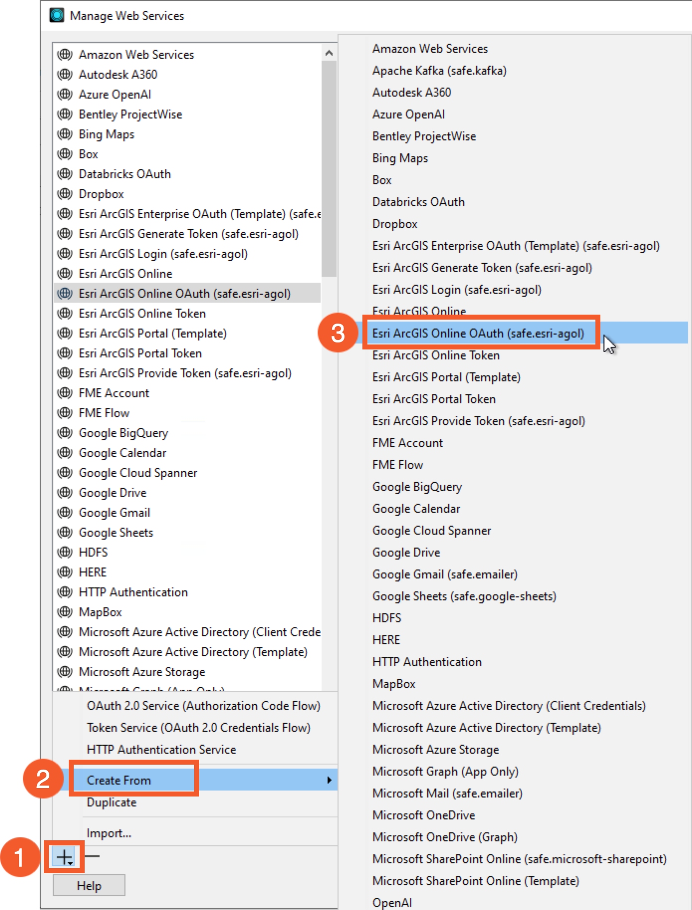How to Create an ArcGIS Online Web Connection (OAuth 2.0) – FME Support Center