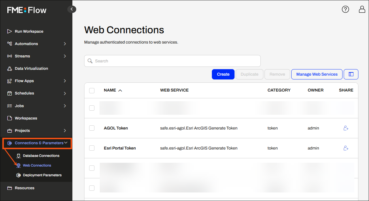 How to Create an ArcGIS Online or Enterprise Web Connection (Token ...