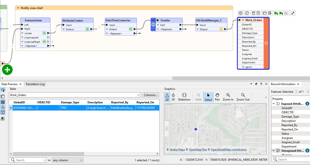 Push Data from ArcGIS Field Maps to an Application in Real-Time with ...