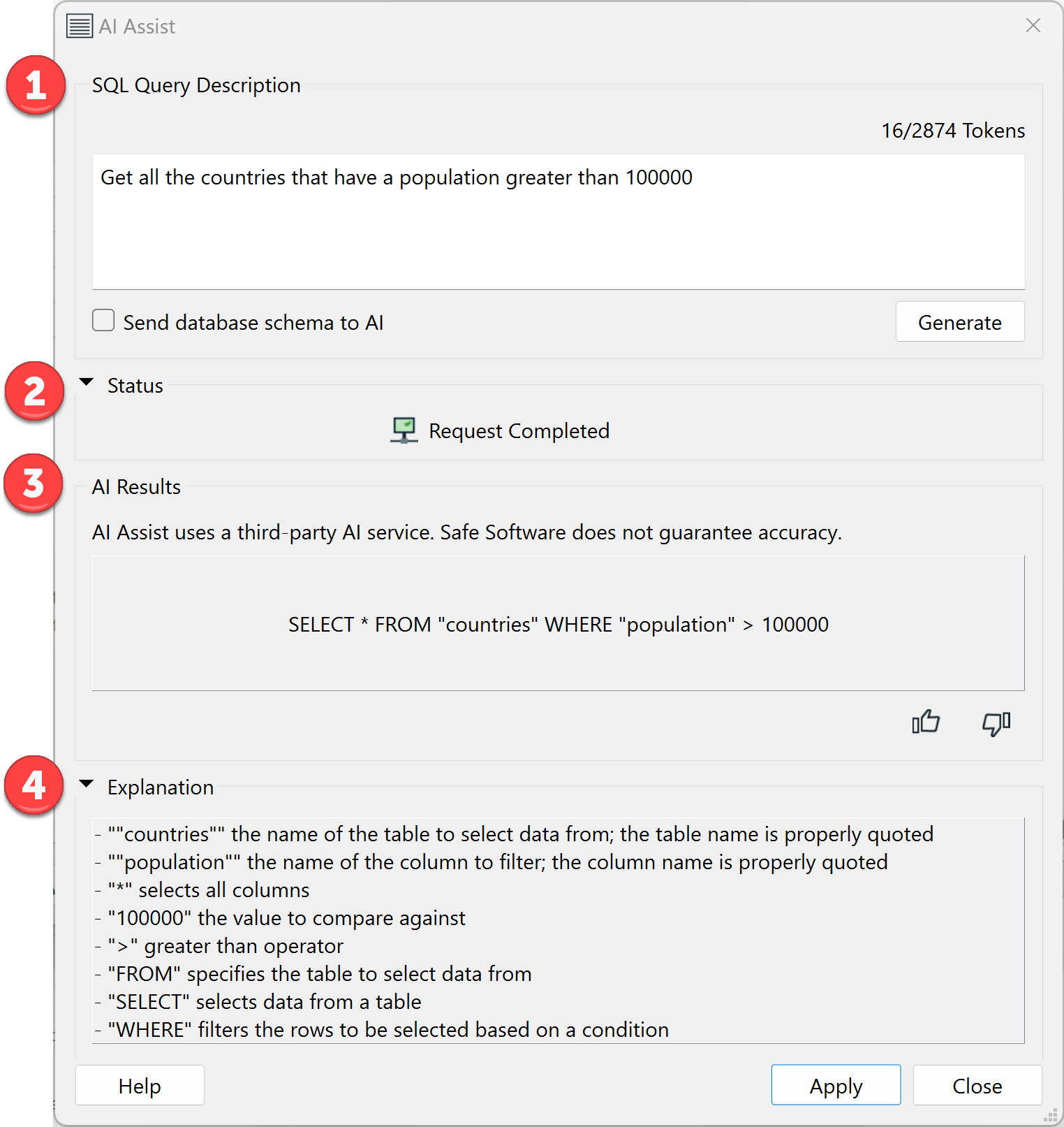 Let the Database Do the Work: Reading – FME Support Center