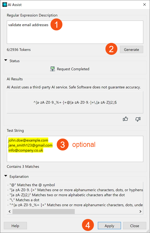 Regular Expressions and FME – FME Support Center