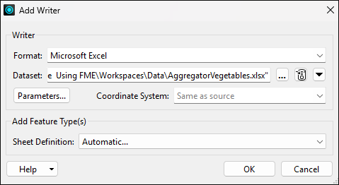 Transpose a Table Using FME – FME Support Center