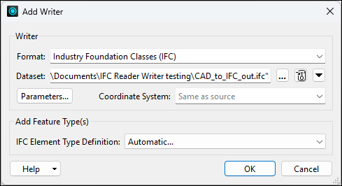 AutoCAD to IFC Conversion Using the New IFC Writer – FME Support Center