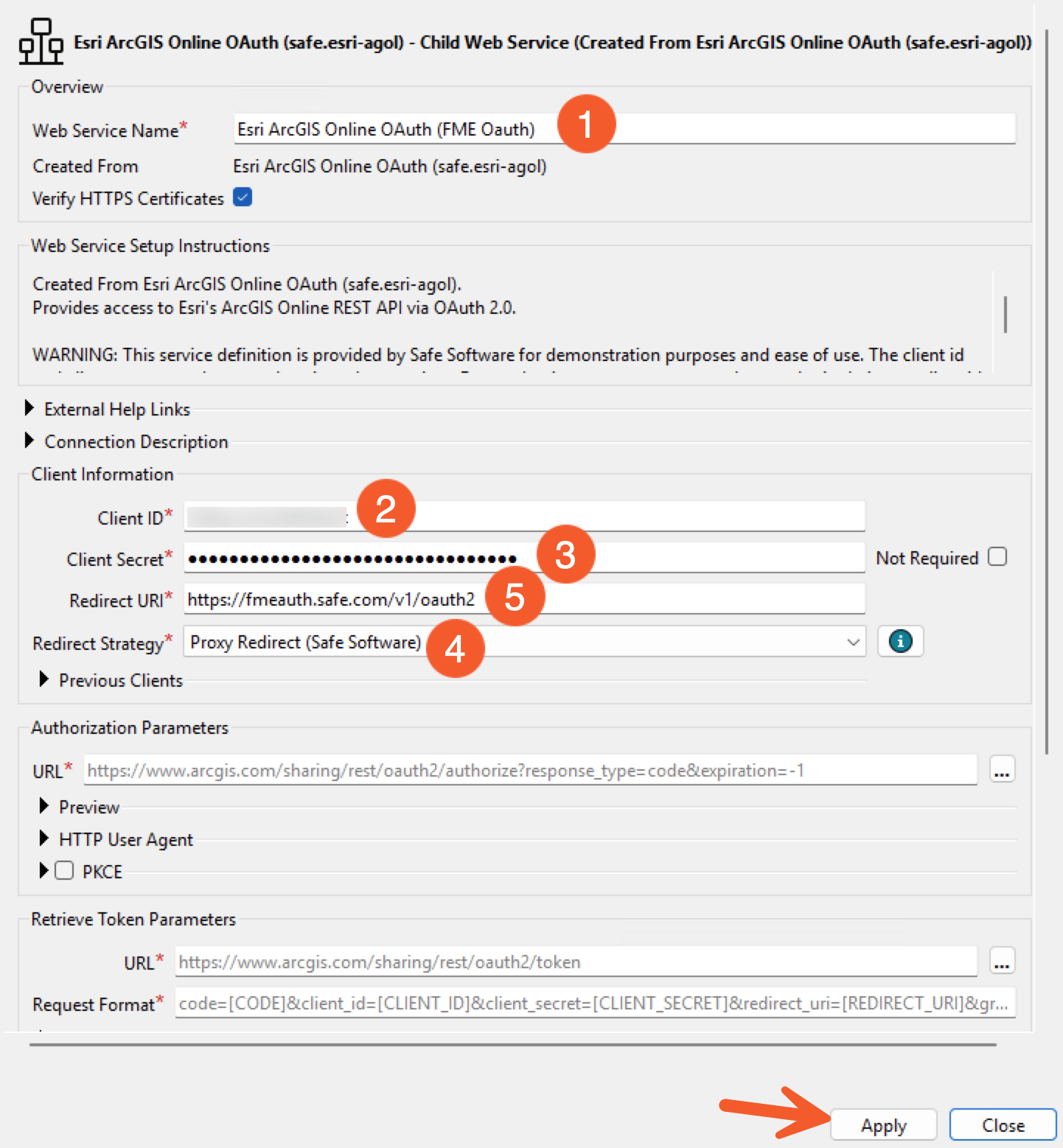How to Create an ArcGIS Online Web Connection (OAuth 2.0) – FME Support ...