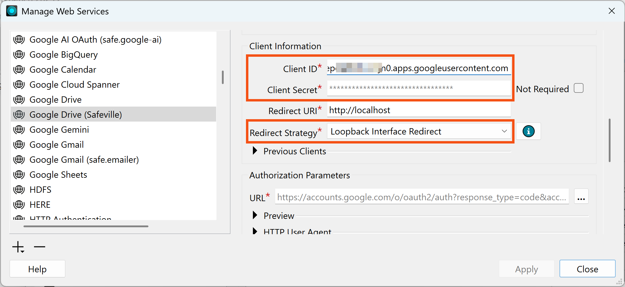Creating an OAuth 2.0 Web Service and Connection in FME – FME Support ...